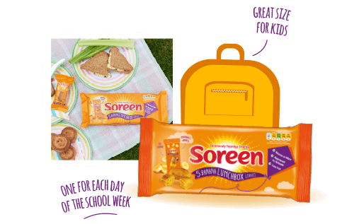 Banana Lunchbox Loaves - Soreen